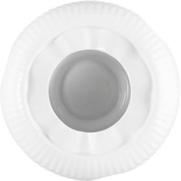 Seltmann Weiden St&ouml;vchen "Amina", H:7cm &Oslash;:12,8cm, wei&szlig;, St&ouml;vchen, Teekannen-/Kaffeekannen W&auml;rmer, Teelichthalterung