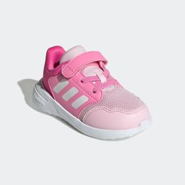 Kinder Klettschuh "TENSAUR RUN 3.0 KIDS", adidas Sportswear, Gr. 21, pink, Synthetik, Textil, Schuhe, f&uuml;r Kinder, mit Klettverschluss