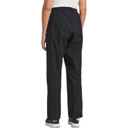 Jack Wolfskin Damen Regenhose "RAINY DAYS 2.5L PANTS W", schwarz, Gr. XL, Oberstoff: 100% POLYESTER, Hosen