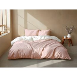 Bettw&auml;sche ZO HOME "Zohome Bettw&auml;sche Baumwolle Punta-di-Cotone", rosa, B/L: 135cm x 200cm, 1 Stk., 1 Stk., Renforc&eacute;, B/L: 80cm x 80cm, 2, Renforc&eacute;, Obermaterial: 100% Baumwolle, Bettw&auml;sche, Bettw&auml;sche, Bettw&auml;sche aus 100% Baumwolle, hochwertige Renforc&eacute;, ab 135x200 cm.