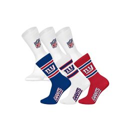 NFL Herren Kurzsocken "Socken NFL 6Pack Crew Socks 6er Pack", Gr. 39, bunt, Obermaterial: 58% Baumwolle CO. 39% Polyester PES. 3% Elasthan EL., Socken