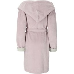 Damenbademantel Vossen, L:95cm, lila, Doubleface, Hausm&auml;ntel, "Runa, ideal f&uuml;r Sauna & Spa, Hotelbademantel, Morgenmantel"