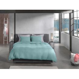 Bettw&auml;sche HECKETT & LANE "Heckettlane Bettw&auml;sche Vafala", blau, B/L: 135cm x 200cm, 1 Stk., 1 Stk., Renforc&eacute;, B/L: 80cm x 80cm, 2, Renforc&eacute;, Obermaterial: 100% Baumwolle, Bettw&auml;sche, Bettw&auml;sche, Bettw&auml;sche aus 100% Baumwolle, hochwertige Renforc&eacute;, ab 135x200 cm.