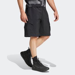 adidas terrex Herren Trekkingshorts "XPLORIC", schwarz, Gr. M, Obermaterial: 93% Polyamid, 7% Elasthan, Hosen