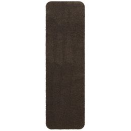 L&auml;ufer OTTO HOME, B:55cm H:9mm L:180cm, grau, Kunstfaser, Flur, Teppiche, "Willa", Schmutzfangl&auml;ufer, In- und Outdoor geeignet, waschbar