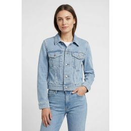 Damen Jeansjacke "CLASSIC TRUCKER COASTAL LIGHT"coastal light, Gr. XXL, Calvin Klein Jeans, unifarben, Denim/Jeans, Obermaterial: 67% Baumwolle, 32%