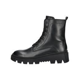 Gabor Damen Schn&uuml;rstiefelette "Gabor Stiefelette Glattleder", Gr. 36, schwarz, Glattleder, Schuhe