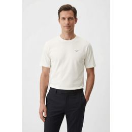Marc O'Polo Herren T-Shirt, wei&szlig;, Gr. S, MARC O'POLO DENIM, Jersey, Obermaterial: 100% Baumwolle, Shirts