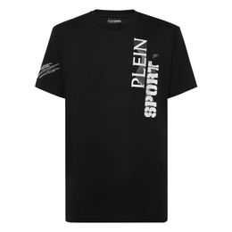 Plein Sport Jungen T-Shirt "Wave", schwarz, Gr. XL, Obermaterial: 100% Baumwolle, Shirts