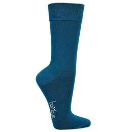 Damen Socken, 2, blau, 75% Viskose, 22% Polyamid, 3% Elasthan, Socken