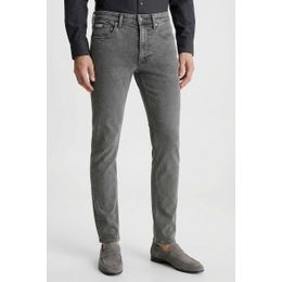 Herren Skinny-fit-Jeans "SKINNY"light oyster, Gr. 30, Calvin Klein Jeans, Denim/Jeans, Obermaterial: 80% Baumwolle, 12% Polyester, 6%