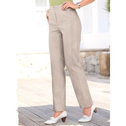 Casual Looks Damen Schlupfjeans, grau, Gr. 215, unifarben, 96% Baumwolle, 4% Elasthan, Jeans