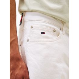 Tommy Jeans Herren Slim-fit-Jeans "Ryan Regular Slim Straight", wei&szlig;, Gr. 33, Denim/Jeans, Obermaterial: 99% Baumwolle, 1% Elasthan, Jeans,