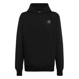 Plein Sport Herren Sweatshirt "Hoodie", schwarz, Gr. XXL, Obermaterial: 88% Baumwolle, 12% Polyester, Sweatshirts