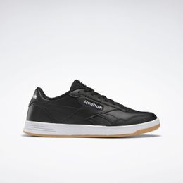 Reebok CLASSIC Damen Sneaker "REEBOK COURT ADVANCE", Gr. 38,5, schwarz, Synthetik, Schuhe