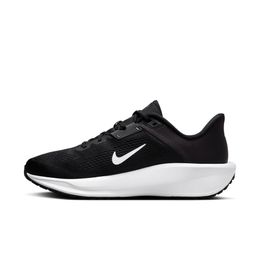Nike Herren Laufschuh "QUEST 6", Gr. 45,5, schwarz-wei&szlig;, Textil, Schuhe