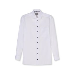 OLYMP Herren Businesshemd "OLYMP Luxor, Comfort Fit, New Kent"wei&szlig;, Gr. 47, 100% Baumwolle, Hemden