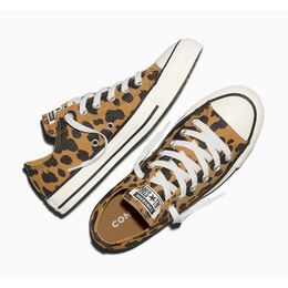 Converse Damen Sneaker "CHUCK TAYLOR ALL STAR COW PRINT", Gr. 38, braun, Textil, Schuhe
