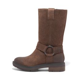 Timberland Damen Stiefel "BRIMFIELD TALL PULL ON BOOT", Gr. 40, braun, Leder, Schuhe, Winterschuhe, Winterstiefel