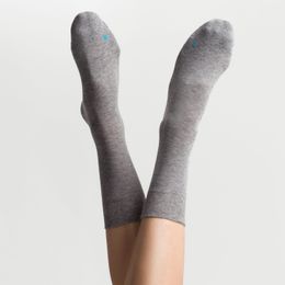 Hudson Damen Socken "AIR PLUSH", Gr. 35silber, Baumwollmischung, Socken, super weicher Laufkomfort