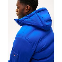 Tommy Hilfiger Herren Steppjacke "TECH HEAT SEALED"wedge blau, Gr. L, Web, Obermaterial: 100% Polyester, Jacken, Winterjacke, Outdoorjacke, regular