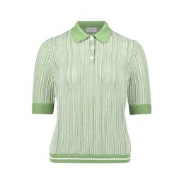 Cartoon Damen Kurzarmshirt "Damen mit Kragen", gr&uuml;n, Gr. 38, Obermaterial: 100% Baumwolle, Shirts