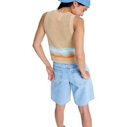 Roxy Damen Pullunder "Sandy Shells", beige, Gr. L, Obermaterial: 100% Baumwolle., Pullover