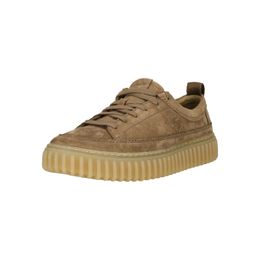 Clarks Herren Sneaker "Torhill Lace", Gr. 41, braun, Leder, Schuhe, mit detailreichen N&auml;hten