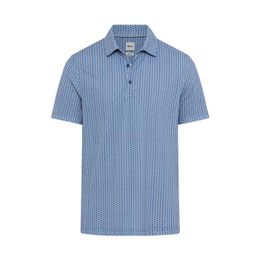 Brax Herren Poloshirt "Style PEPE", blau, Gr. L, 65% Baumwolle, 35% Polyester, Shirts