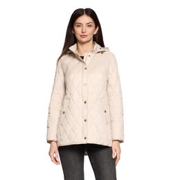Betty Barclay Damen Outdoorjacke "Damen mit abnehmbarer Kapuze", beige, Gr. 38, Obermaterial: 100% Polyester. F&uuml;llung: 100% Polyester, Jacken