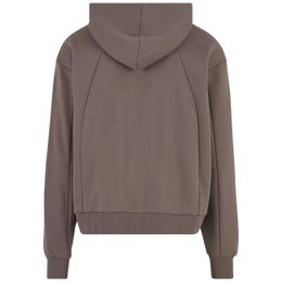 Karl Kani Herren Sweatjacke "Karl Kani KK Boxy Full Zip Hoodie", braun, Gr. L, 80% Baumwolle, 20% Polyester, Sweatjacken