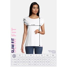 SALZHAUT Damen T-Shirt "Shirt BIIKE", blau, Gr. S, Obermaterial: 100% Baumwolle CO., Shirts