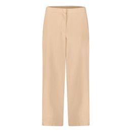 Betty Barclay Damen Leinenhose "Damen unifarben", beige, Gr. 34, Leinenmischung, Obermaterial: 55% Leinen, 45% Viskose, Hosen, Material
