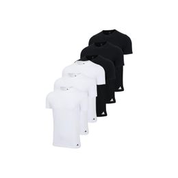 Herren T-Shirt "T-Shirt Crew Neck Shirt Active Core Cotton 6PK 6er Pack", bunt, Gr. XL, adidas originals, Obermaterial: 100% Baumwolle CO., Shirts
