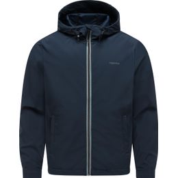 Ragwear Herren Softshelljacke "Shellwie Bonded"navy, Gr. S, Softshell, Obermaterial: 100% Polyester, Jacken, wasserdichte Herren &Uuml;bergangsjacke mit