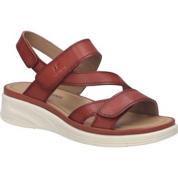 Josef Seibel Damen Sandale "Sevran 05, hibiscus", Gr. 36, braun, Obermaterial: 100% Rindsleder Leather cow., Schuhe