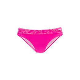 Venice Beach Damen Bikini-Hose "Moloka", pink, Gr. 34, bedruckt, Recycling-Polyamid, Badehosen, mit bedrucktem Umschlag