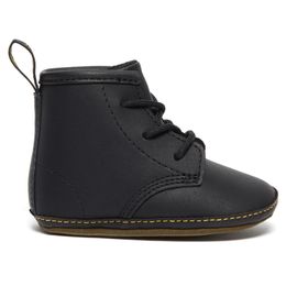Dr. Martens Baby Lauflernschuh "1460 CRIB", Gr. 18, schwarz, Leder, Synthetik, Schuhe, Babyschuh, Kinderstiefel, Schn&uuml;rstiefel mit Schn&uuml;rung
