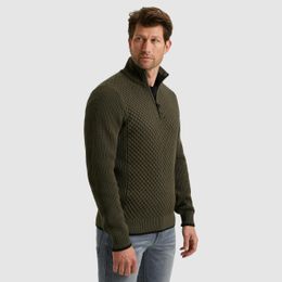 PME-Legend PME LEGEND Herren Troyerbeluga, Gr. 4XL, Strick, Obermaterial: 68% Baumwolle, 32% Polyamid, Pullover, im Mustermix