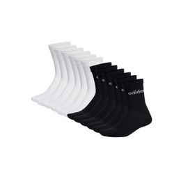 Herren Kurzsocken "Socken Linear Crew Cushioned 12er Pack", adidas originals, Gr. 40, bunt, Obermaterial: 75% Baumwolle CO. 22% Polyester PES. 2%