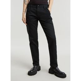 G-Star Raw G-STAR Damen Chinohose "Kate Boyfriend Hose"dk schwarz, Gr. 27, Obermaterial: 50% Baumwolle, 48% Baumwolle, 2% Elasthan, Hosen