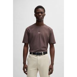 BOSS Herren Lederg&uuml;rtel "Jeeko_Sz40", schwarz, Gr. 95, unifarben, Rindsleder, G&uuml;rtel, mit matter Schlie&szlig;e