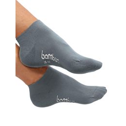 Damen Socken, 3, grau, 75% Viskose, 22% Polyamid, 3% Elasthan, Socken