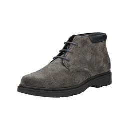 Geox Herren Schn&uuml;rstiefelette "Geox Stiefelette Leder/Synthetik", Gr. 44mud, Leder, Synthetik, Schuhe