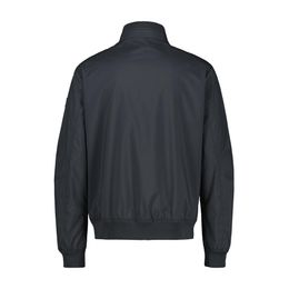 Lerros Herren Blouson, blau, Gr. M, unifarben, Web, Obermaterial: 100% Polyester, Jacken, mit Stehkragen und Rei&szlig;verschluss