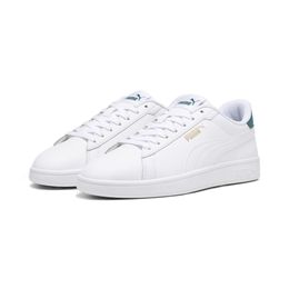 Puma Damen Sneaker "Smash 3.0 Sneakers Erwachsene", Gr. 44, gr&uuml;n, Obermaterial: Synthetik, Textil, Kuhleder, Leder. Futter: Textil. Innensohle: