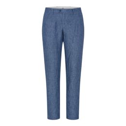 Brax Herren Chinohose "Style FABIO", blau, Gr. 38, Web, 100% Leinen, Hosen