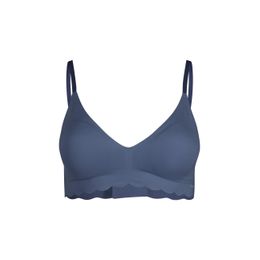 Skiny Damen Soft-BH "Micro Essentials", Gr. 42vintage indigo, Microtouch, Obermaterial: 72% Polyamid, 28% Elasthan, unifarben, BHs, herausnehmbare
