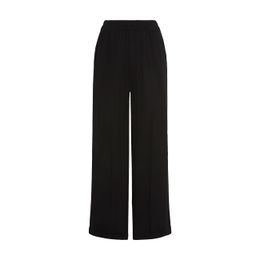 LSCN BY LASCANA Damen Schlupfhose, schwarz, Gr. 44, unifarben, Cr&ecirc;pe, Obermaterial: 100% Viskose, Hosen, aus Viskosecrepe