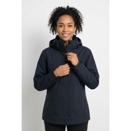 Maier Sports Damen Allwetterjacke "Da-Jacke mTEX el. Metor rec W", schwarz, Gr. 42, Obermaterial: 100% Polyester, Jacken, atmungsaktiv, wind- und